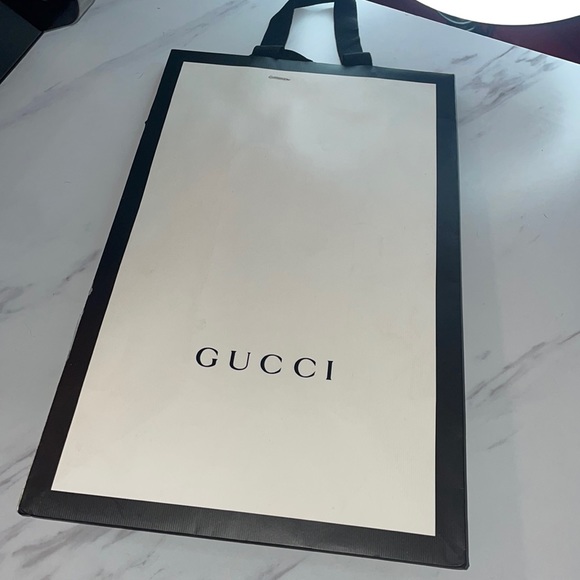 Gucci | Bags | Gucci Paper Shopping Bag | Poshmark